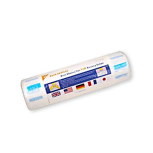 Huini Stretch 5 Rolls (One Pack) Barber Neck Strips, Stretchable, 2.76〞× 11'' Shaving Factory Barber Neck Strip CD-704