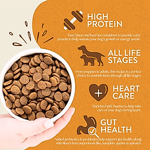 Earthborn Holistic Great Plains Feast Grain-Free Natural Dry Dog Food, 12.5 lb