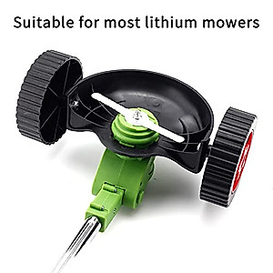 huibei String Trimmer Wheels | Electric Grass Trimmer Attachments | Rust-Resistant Grass Cutter Accessories for House, Garden Tools for Edger Support, Garden Auxiliary