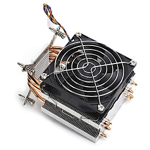 CPU Cooling Fan,CPU Cooler Heat Sink Cooling Fan for LGA2011 1366 1150 1151 1155 1156 Computer Supplies,CPU Heat Sink Fan with Strong Heat Dissipation