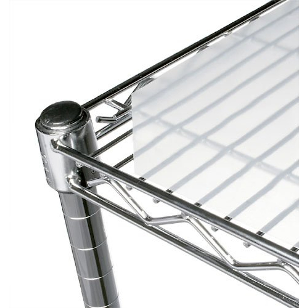 Shelving Inc. 18" x 42" Translucent Wire Shelf Liner - 4 Pack