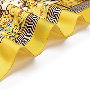 KONSANS 35“ 16 Momme Twill 100% Real Mulberry Silk Square Women Scarfs Scarves