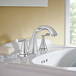 American Standard 7413801.002 Chatfield 8-Inch Widespread 2-Handle Bathroom Faucet 1.2 gpm, Polished Chrome