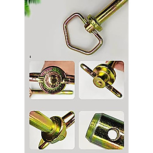 NRC&XRC Hitch Pin with Chain Accessories for Tractors, 3/4 by 6-1/4-Inch