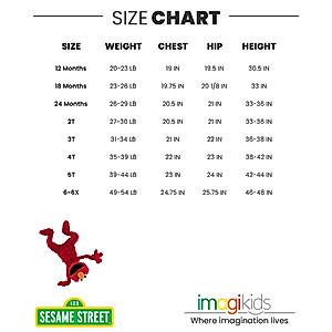 Sesame Street Elmo Toddler Girls 2 Pack T-Shirts Multicolored 4T