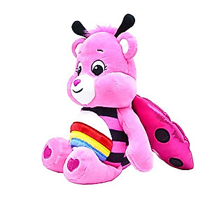 Care Bears Basic Bean Plush Spring Theme- Lady Bug Cheer Bear