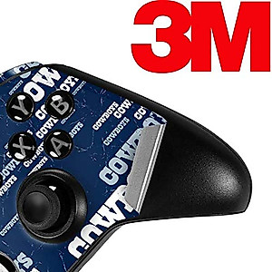 Skinit Decal Gaming Skin compatible with Xbox One Elite Controller - Officially Licensed NFL Dallas Cowboys Blast Design