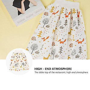 Diaper Skirt Diaper Skirt for Bed Wetting Training Pants Cloth Diaper Skirts Cotton Diaper Shorts for Baby Boy Girl Night Time Potty Training 3pcs Potty Training Pants