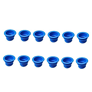 24 Pcs Bathtub Stopper for Bathroom Silicone Sink Cover Kitchen Accessories Silicone Sink Plug