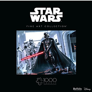 Buffalo Games - Star Wars - The Arrival of Lord Vader - 1000 Piece Jigsaw Puzzle for Adults Challenging Puzzle Perfect for Game Nights - Finished Puzzle Size is 26.75 x 19.75