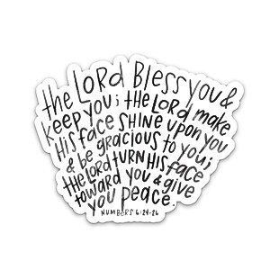 Swaygirls magnets | Lord's Blessing refrigerator magnet | Christian magnets | Fridge magnets about faith, God, the Bible