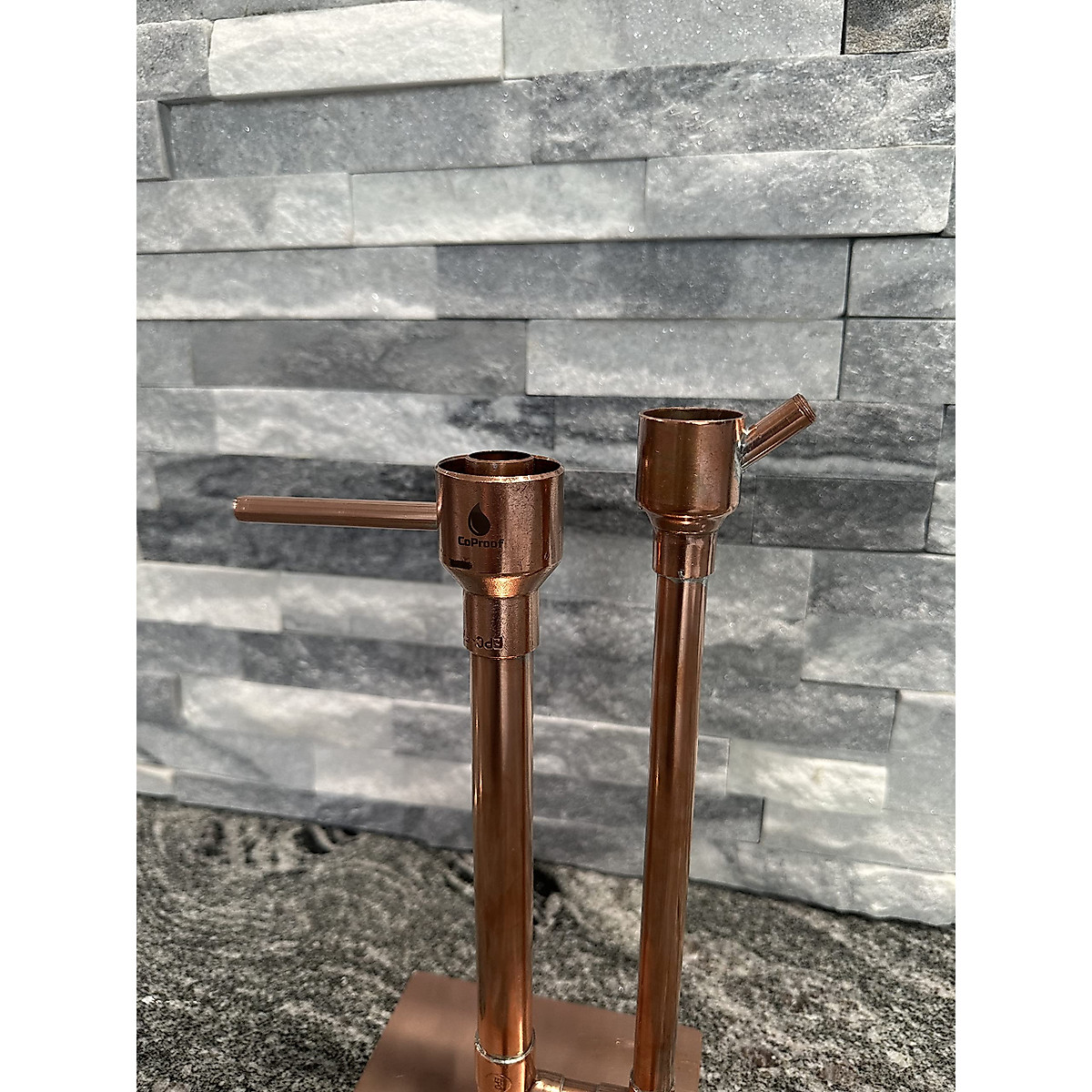 CoProof Copper Proofing Parrot for Distilling, Brewing Beer, Moonshine, Tequila 100% Lead Free for Use with Alcometer Proof Hydrometer Polished