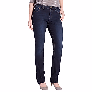 Jag Jeans Women's Portia Straight Jean, Indigo, 8
