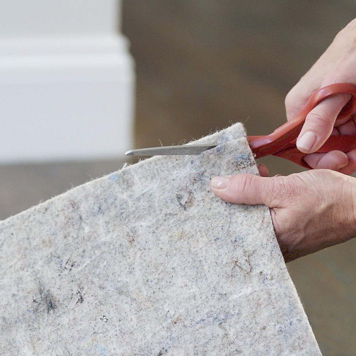 RUGPADUSA - Basics - 8'x10' - 1/4" Thick - 100% Felt - Protective Cushioning Rug Pad - Safe for All Floors and Finishes Including Hardwoods