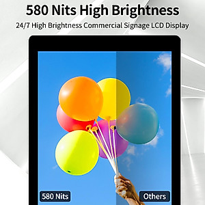 PWR4GTR 65 Inch Touchscreen Digital Signage Display and 43 Inch Digital Signage Kiosk