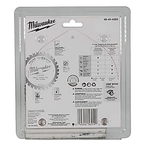 Milwaukee 48-40-4205 5-3/8 in. x 30 Carbide Teeth Metal and Stainless Cutting Circular Saw Blade