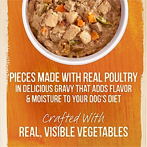 Merrick Grain Free Wet Dog Food, Premium Gluten Free Canned Adult Dog Food, Thanksgiving Day Dinner - (Pack of 12) 12.7 oz. Cans