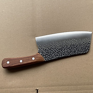 7Inch High Carbon Steel Light Chef Knife Super Sharp Meat Vegetable Cleaver Knife