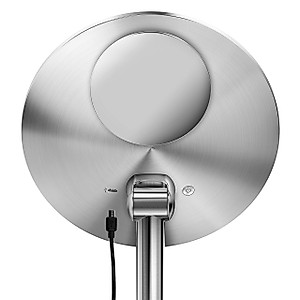 simplehuman ST3007 Sensor Mirror, Brushed Stainless Steel, Pro — 20cm (10x + 5x Magnification), 2 pound