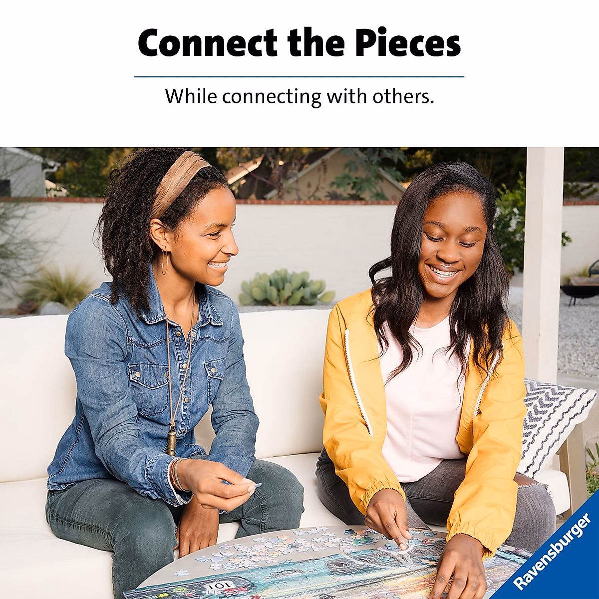 Ravensburger Krypt Gradient 631 Piece Jigsaw Puzzle for Adults - 16885 - Every Piece is Unique, Softclick Technology Means Pieces Fit Together Perfectly