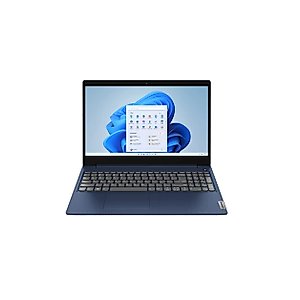 Lenovo New Ideapad 3 15.6" FHD Touch Screen Laptop|Intel Core i5 11th Gen |8GB RAM, 512GB SSD| HDMI |Backlit Keyboard| Aybss Blue, Windows 11 Pro