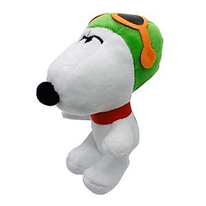 JINX Official Peanuts Collectible Plush Snoopy, Excellent Plushie Toy for Toddlers & Preschool, Super Cute Flying Ace
