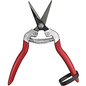 gonicc Professional Micro-Tip Pruning Snip (GPPS-1008), Small Garden Hand Pruner & shears For Arranging Flowers, Trimming Plants & Hydroponic Herbs, And Harvesting Fruits & Vegetables.