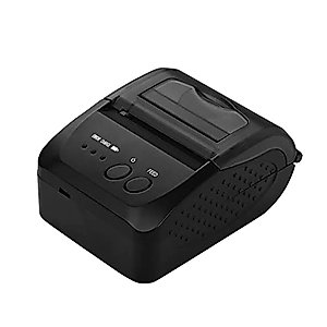 N/A Portable Mini Direct Thermal Printer Thermal POS Receipt Printer with 2000mAh Battery USB/BT Mobile Printer