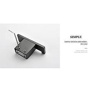 EYHLKM Gray Towel Hook Coat Hat Door Hook Hanger Wall Hook Retro Home Deco Robe Hooks Stainless Steel Bathroom Accessories