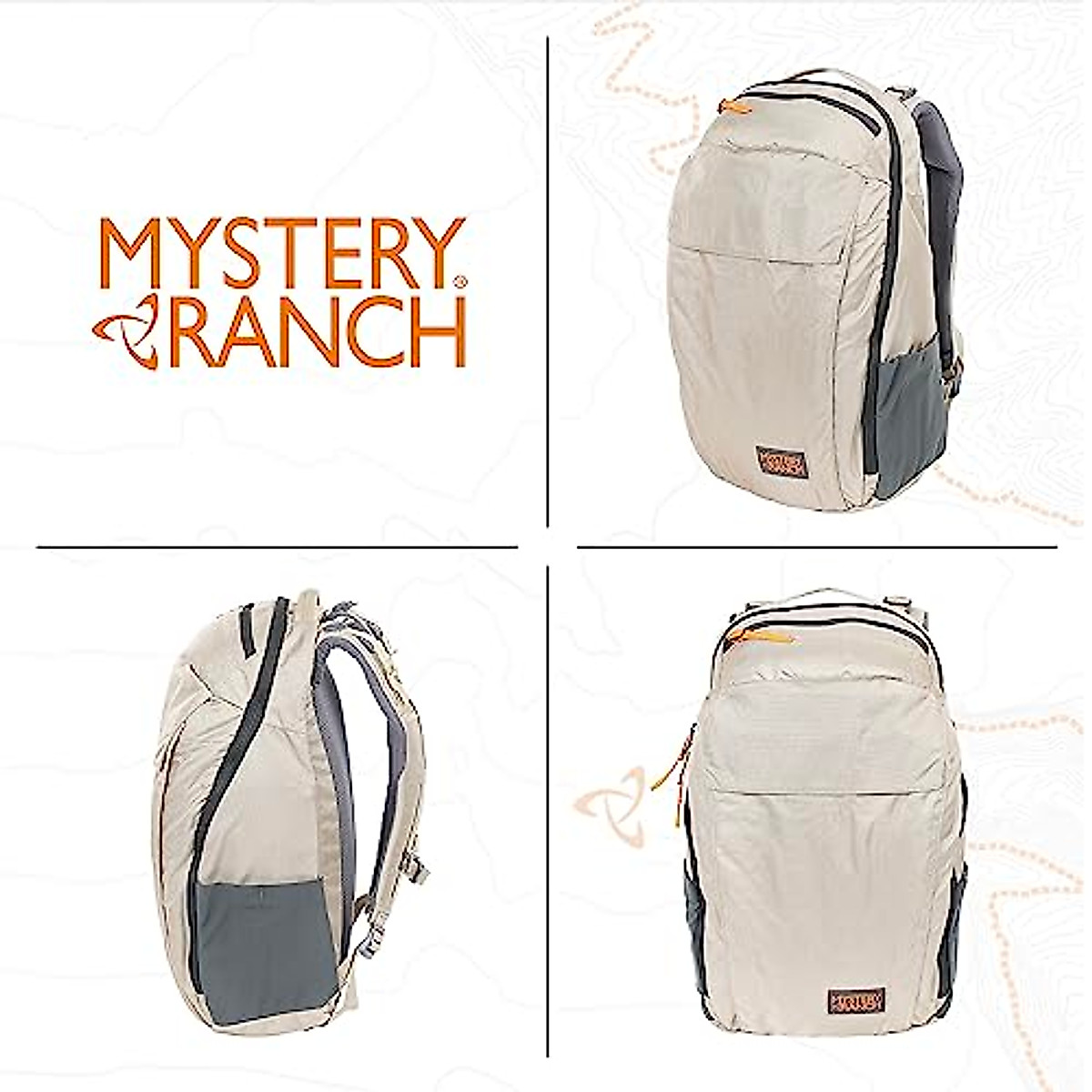 Mystery Ranch DISTRICT 24 Everyday Outdoor Use Travel Backpack, Hummus, 24L