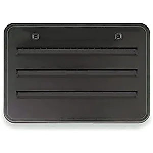 NORCOLD INC 621156BK Black Refrigerator Side Vent