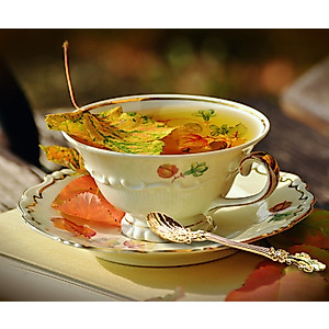 Mini Spoons Set of 8 by Movalyfe Kitchen - Coffee Espresso Demitasse Vintage Tea Spoon 4.5" Long (Gold)