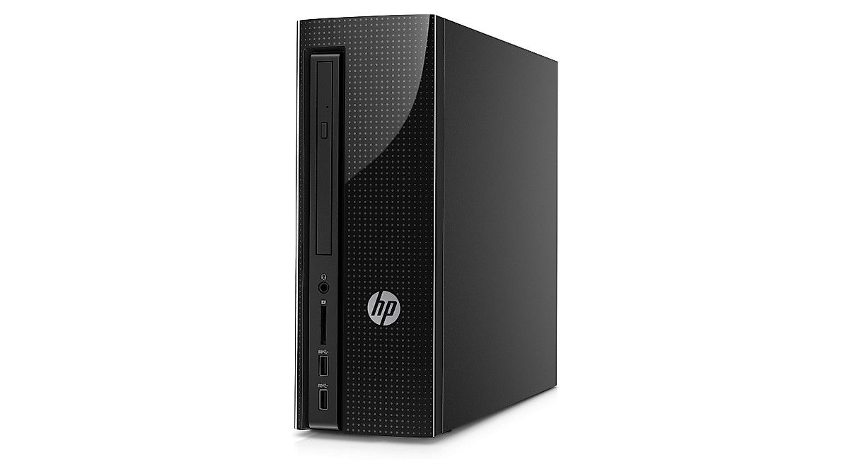 HP Slim 270-p013wb Desktop & 21.5" Monitor Bundle