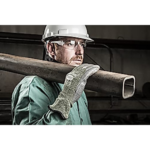 IRONCAT 6100 Metal Tamer TIG Welding Gloves - [1 Pair] Medium, Material Used>, Fire Resistant Silicone Coated Palm Knit. Welder Safety Wear