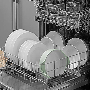 KitchenAid Vitrified Stoneware Round Baker, 2.25-Quart, Pistachio