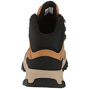 Timberland Men's Lincoln Peak Lite Mid F/L Waterproof Hiking Boot, Wheat Leather, 8.5
