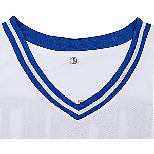 TUEIKGU #22 McCall #32 Wright Love and Basketbal Jersey Crenshaw Shirt 90s Hip hop Basketball Jersey for Men (White32, Medium)