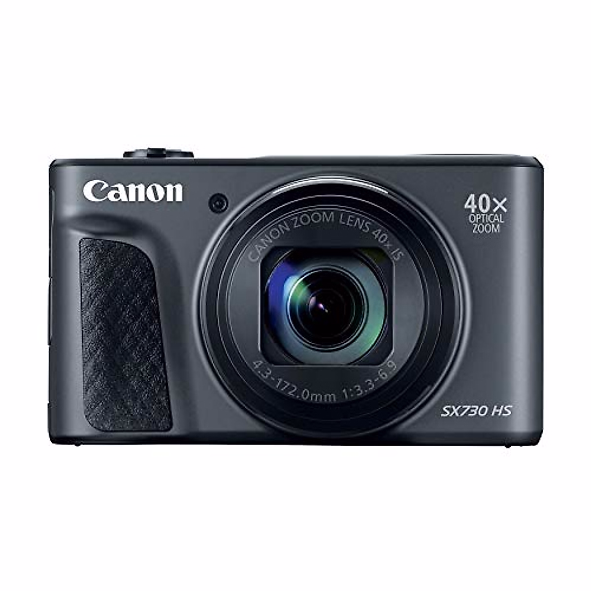 Canon PowerShot SX730 Digital Camera w/40x Optical Zoom & 3 Inch Tilt LCD - Wi-Fi, NFC, Bluetooth Enabled (Black) (Renewed)
