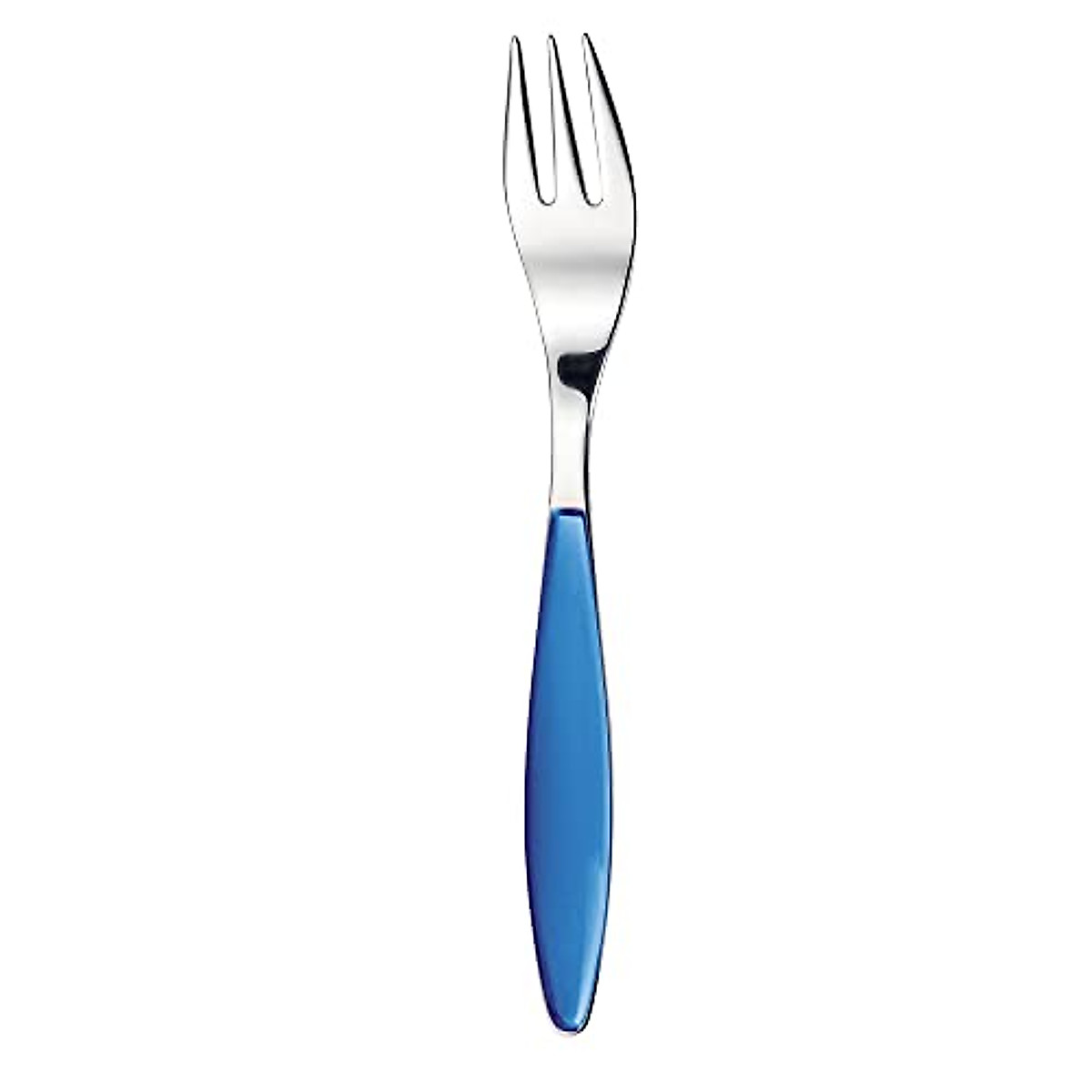 Guzzini 23000276 Table Fork, Mediterror Blue, Total Length: 8.1 inches (20.5 cm), FEELING