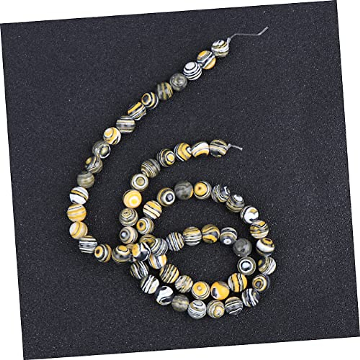 ULDIGI 48pcs Gemstone Beads Necklace Kit Charm Bracelets Loose Beads for Bracelets Bracelet Loose Beads Polished String Beads Jewelry Beads Bracelet Beads Beading Kits Beaded Suite Stone