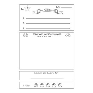 Gratitude Journal for Kids: A 90 Day gratitude journal with daily writing prompts to help kids practice gratitude and mindfulness in under 3 to 5 minutes a day