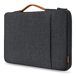 Inateck 13-13.5 Inch 360 Protective Laptop Sleeve Carrying Case Bag Compatible with 13 Inch MacBook Air/Pro M2/M1 2022-2012, 14 Inch MacBook Pro M1 2021 M2 2023, Surface Pro X/9/8/7/6/5/4/3