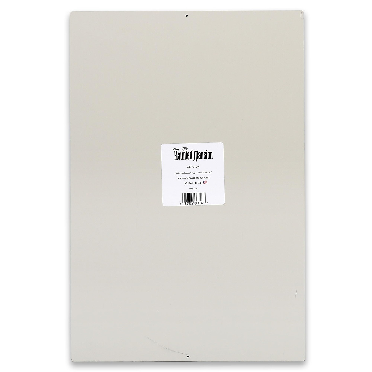 Disney Haunted Mansion Welcome Foolish Mortals Metal Sign - Fun Haunted Mansion Sign for Halloween Decor