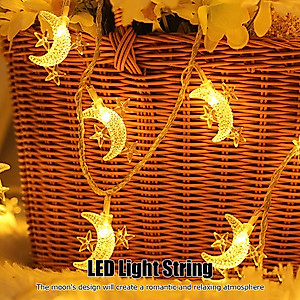 Light String, Resistant to Pressure and Falls Waterproof Lamp String, 3Pcs 10LED Romantic and Relaxing for Home Decoration, Garden Lighting Indoor and Outdoor