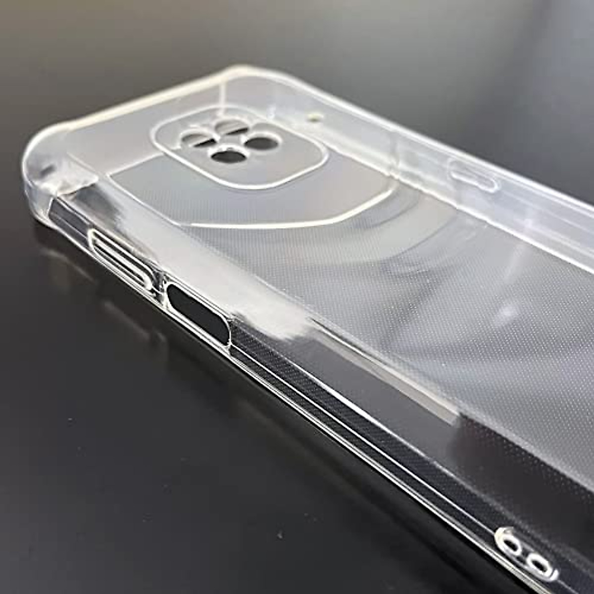 Ytaland for Ulefone Power Armor 14 case, Crystal Clear Soft Silicone Shockproof TPU Transparent Bumper Protective Phone Case Cover