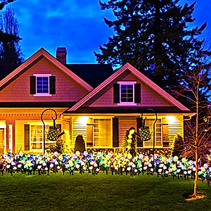 Garden Decor Solar Lights Outdoor Watering Can Decoration Hanging Lantern Waterproof for Lawn Patio Garden Courtyard Yard Pathway Walkway Outdoor Gardening, Gift for Mom Grandma Women Birthday