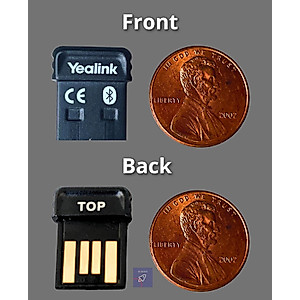 GTW Bundle Yealink BT41 USB Bluetooth Dongle Yealink IP Phones T27G, T29G, T46G, T48G, T41S, T42S, T46S, T48S, T53, Global Teck Microfiber Cloth Included