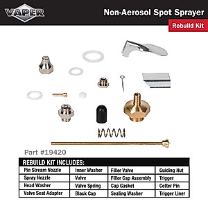 Vaper 19423 Spot Spray Non-Aerosol Sprayer - Orange
