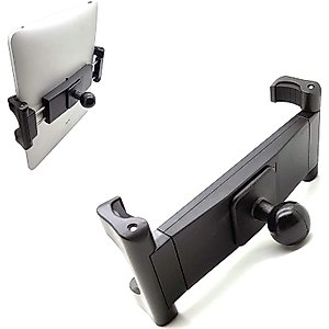 LycoGear Universal Smartphone Tablet Holder w/1" Rubber Coating Ball for All iPad Pro Air Mini iPhone MAX Pro Galaxy Tab (Compatible with Ram, Arkon Robust Mount & All 1 inch Socket System)