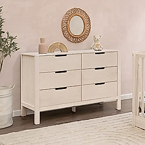 Carter's by DaVinci Double Colby 6-Drawer Dresser, Washed Natural